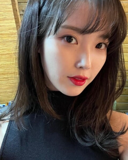 아이유 중단발헤어스타일허쉬 컷 레이어드 컷 빌드 펌 C컬 펌 웨이브 펌 네이버 블로그