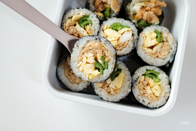 다이어트 유부김밥 만들기 직장인 다이어트 도시락 메뉴 네이버 블로그