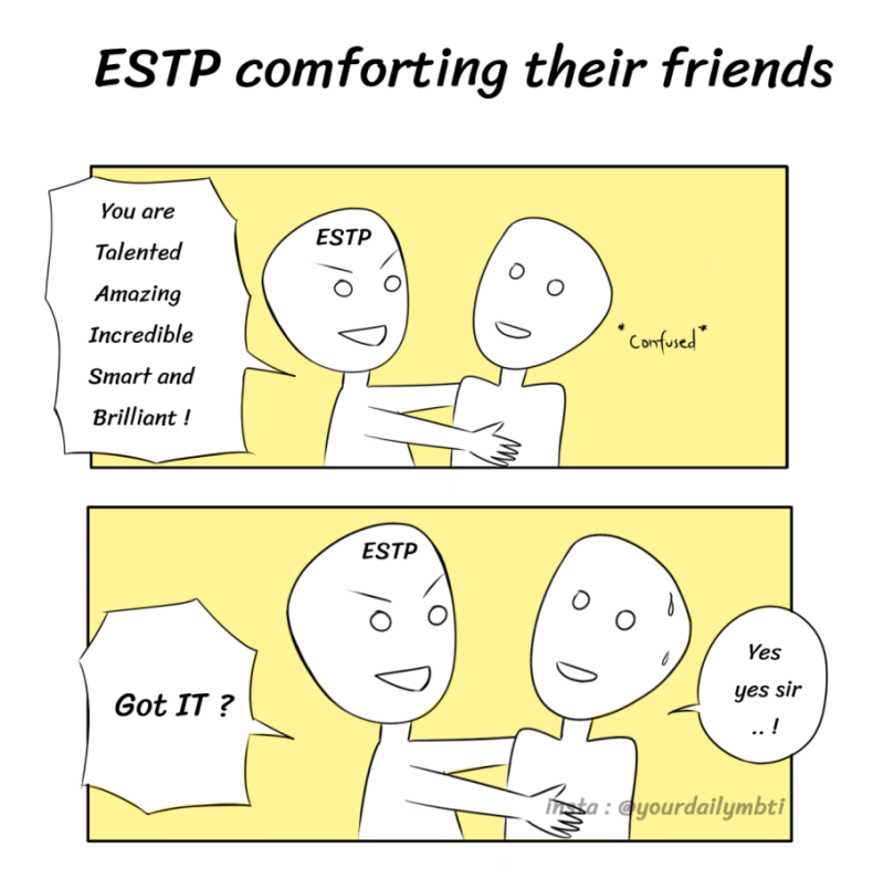 ESTP 궁합, 단점, 빙고, 특징, 여자, 남자친구, 유형, 엣팁 팩폭으로 분석 : 네이버 블로그