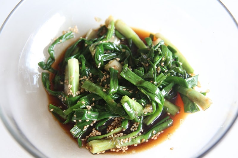 쪽파김무침 간단반찬 이거지~ 쪽파무침 마른김무침 묵은김요리 네이버 블로그