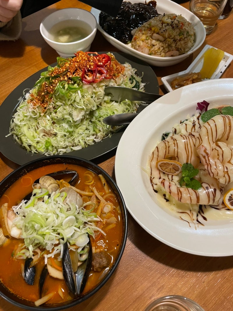 세종 어진동 맛집 중식당 맛집 크림새우 유린기 아호정 네이버 블로그