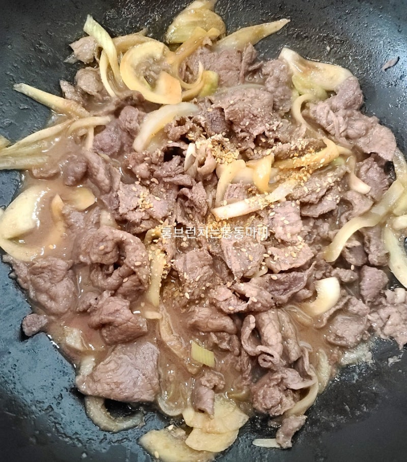 류수영 갈배 불고기 양념 만들기 소불고기 소스 황금레시피 저녁 반찬 메뉴 집밥요리 네이버 블로그