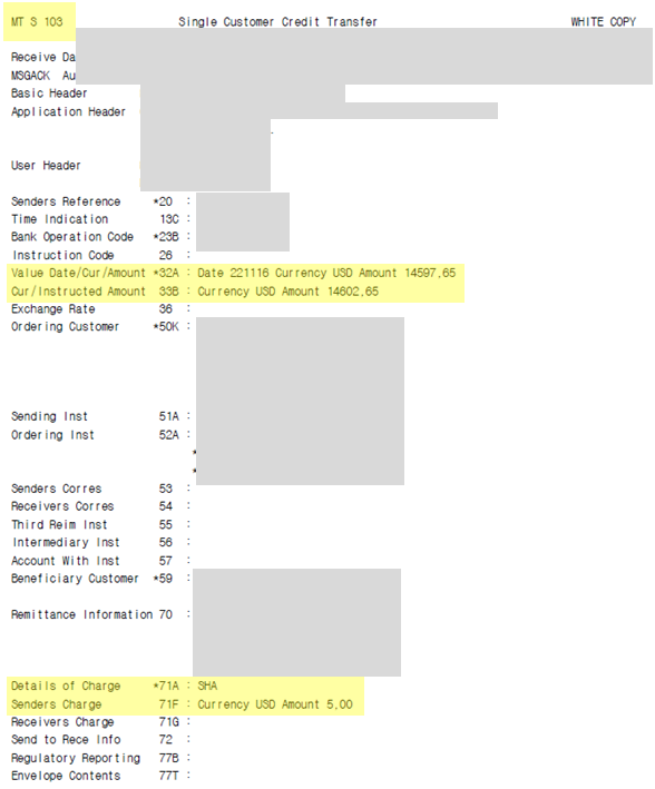 [Bank Charge] 수출대금이 덜 들어왔나요? 뱅크차지라는데... (SHA / BEN / OUR) : 네이버 블로그
