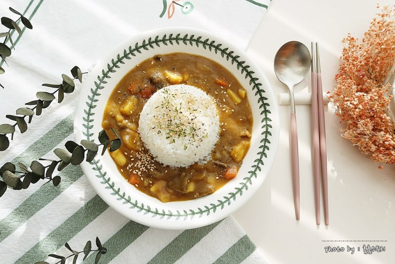 고구마카레 요리 일본 고형 고체 카레 활용 재료 듬뿍 넣은 소고기카레 맛있게 만드는법 네이버 블로그