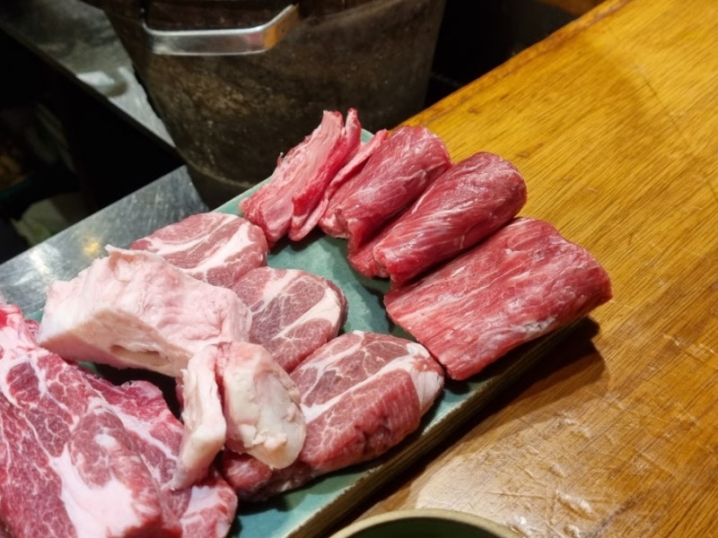 용산 야스노야 본점에서 양고기 4종류 모두 클리어 네이버 블로그