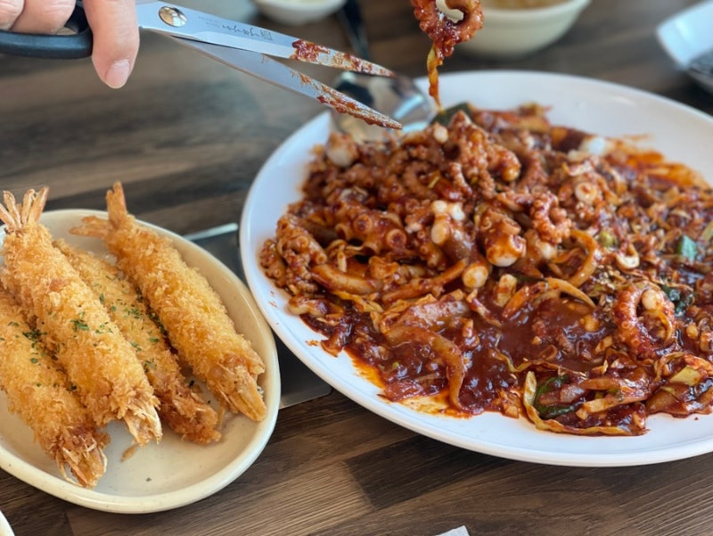 안성 죽산 낙지명가에서 오동통한 낙지볶음 덮밥 냠냠 네이버 블로그