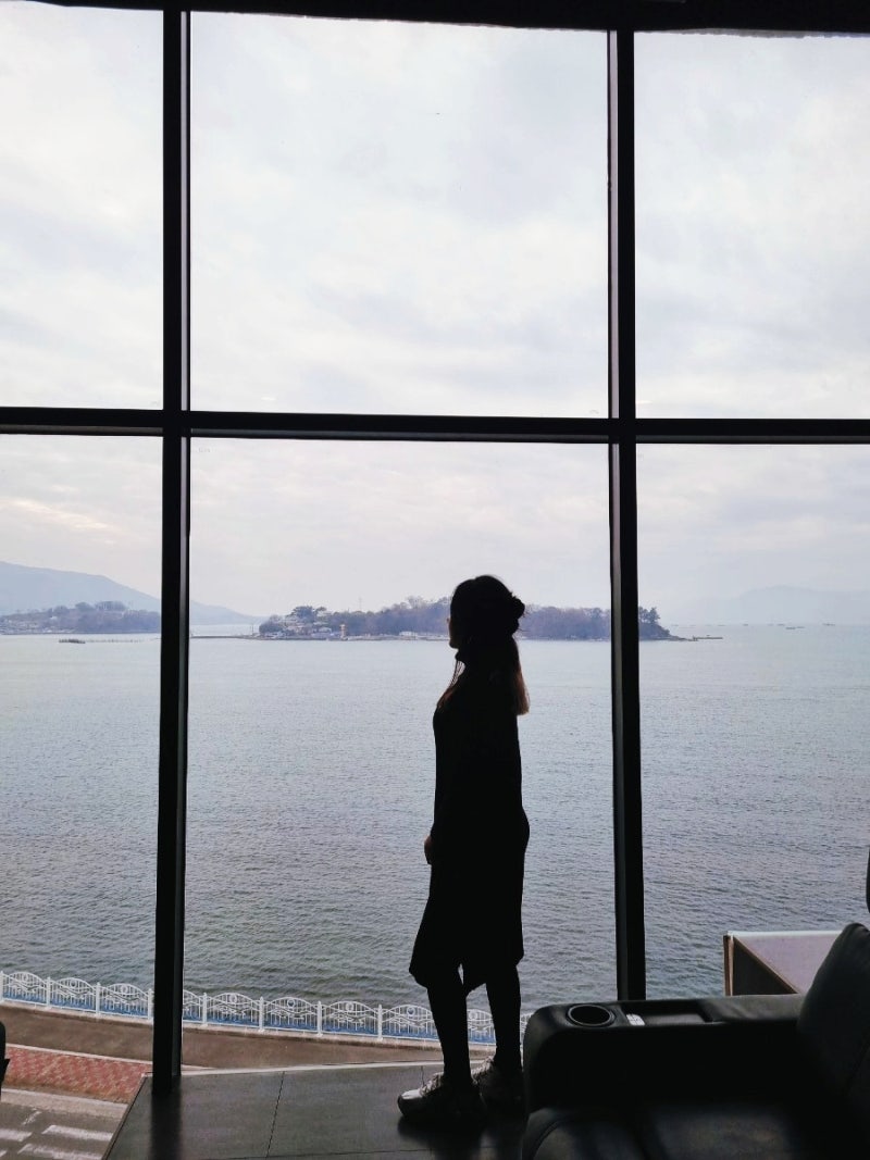 통창 바다뷰 영화관 삼천포 메가박스 남해여행지 데이트코스 추천 네이버 블로그