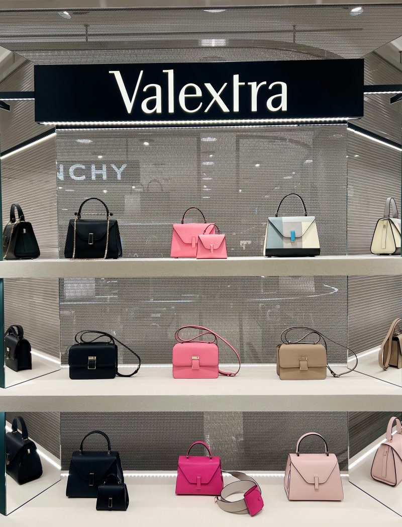 발렉스트라 Valextra 여자 명품 가방 보러 롯데 본점 방문 후기 네이버 블로그