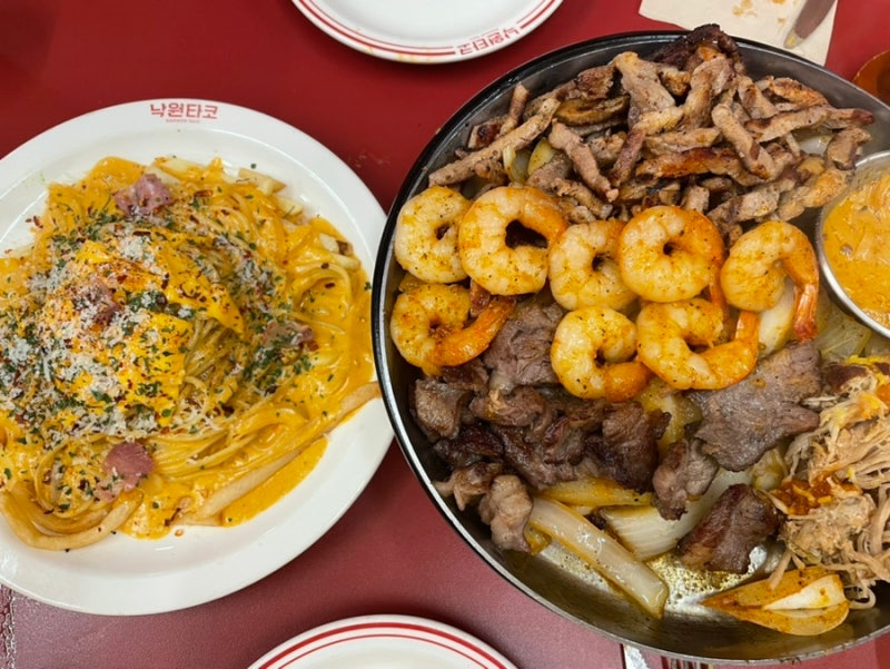 용산맛집 낙원타코 용산아이파크몰점 커플세트후기 프라이즈파스타 용산데이트 추천 네이버 블로그