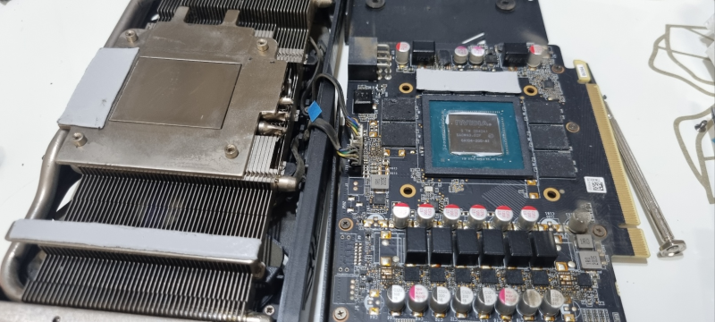 채굴장에서 구출한 이엠텍 3060ti 그래픽카드 서멀패드 재부착 해서 살려준 이야기 (feat. JEYI YC10, MX4 서멀 ...