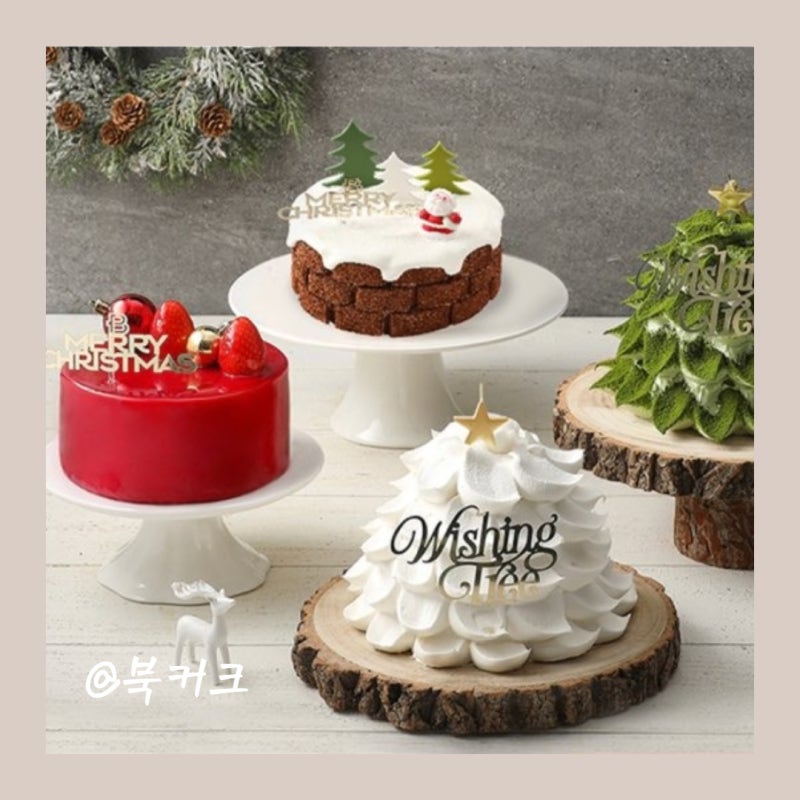 Cake 파리바게트 크리스마스 케이크 맛있는 스노우 위싱트리 예약 굿즈 사전예약 가격 할인 신난다 네이버 블로그