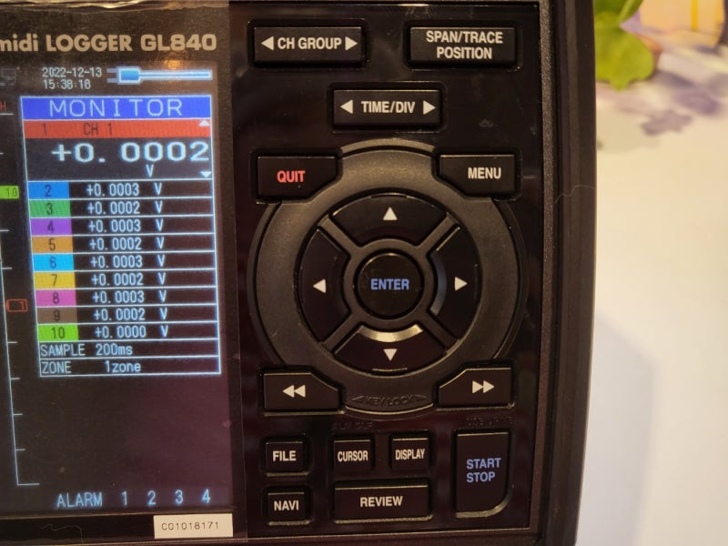 [GRAPHTEC] GL840-M 데이터로거 제품 리뷰 : 네이버 블로그