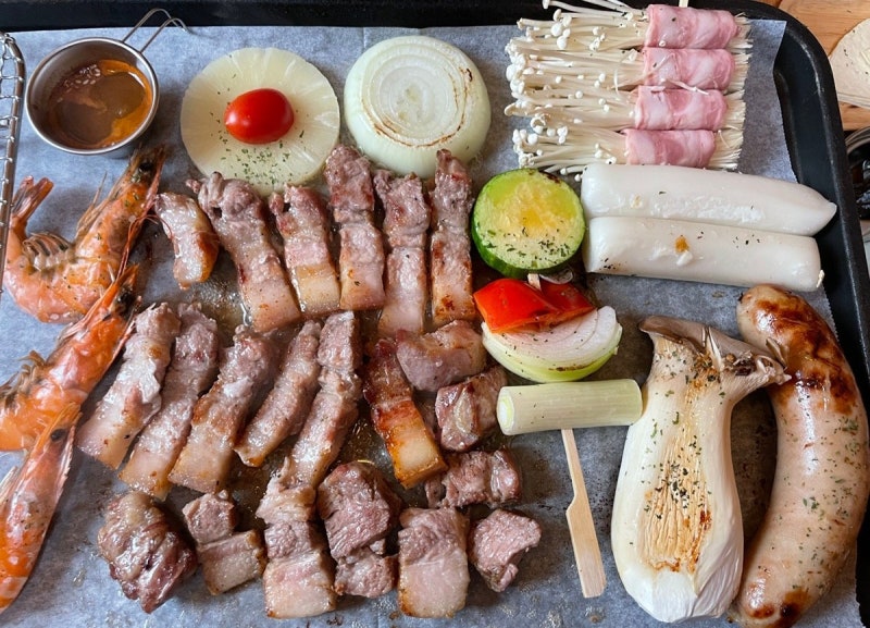 경산 맛집 대구근교가볼만한곳 경산 고기 맛집 산으로간캠프 네이버 블로그