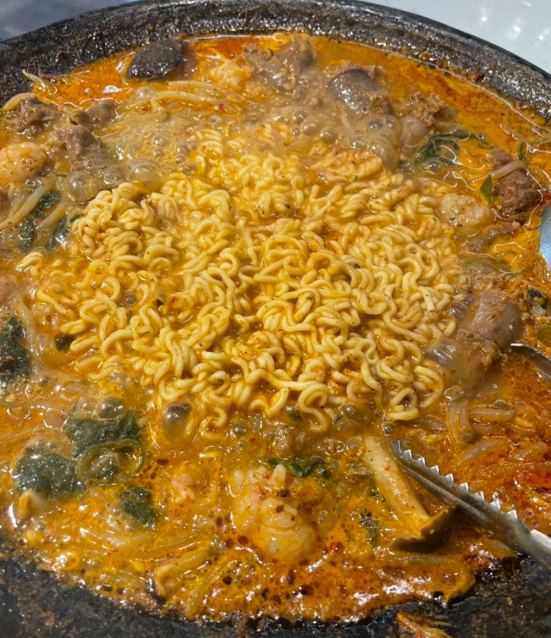 정성순대 한우곱창순대전골 사리 무한리필 부산명지맛집 네이버 블로그