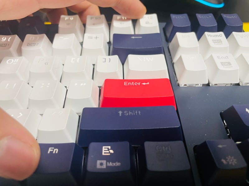 텐키리스 게이밍 키보드 앱코 k611 v1 카일광축 내돈내산 사용기 : 네이버 블로그