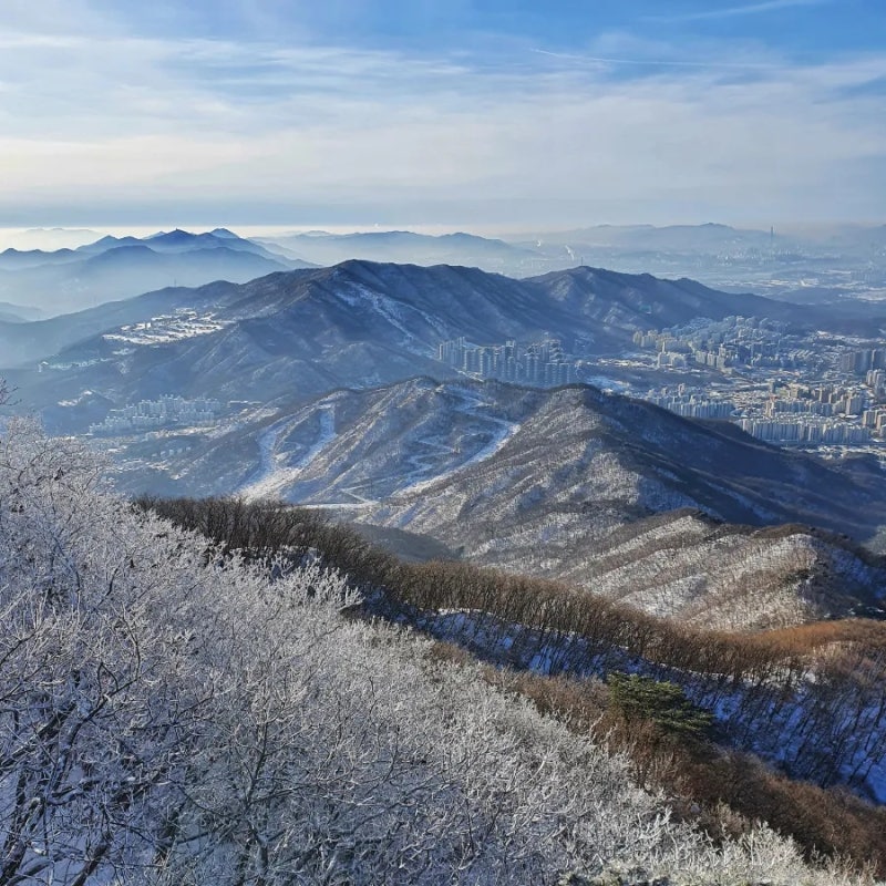 남양주 서울 근교 상고대 눈꽃산행 천마산 최단코스 겨울 설산 못 참지~ 네이버 블로그
