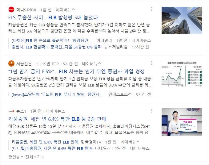 고금리 6~7%짜리 ELB상품 예금자보호 5천만원 가능할까? (ft. 원금보장 ELS 차이 비교) : 네이버 블로그