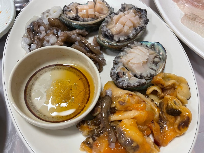 부산 자갈치시장 하동횟집 가족외식에 적합한 가성비 코스요리로 푸짐하게 한상 네이버 블로그