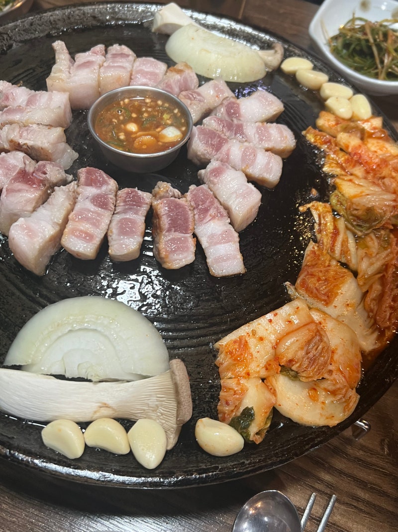 울산 소담정 반구동 솥뚜껑 삼겹살 찐 맛집 추천 네이버 블로그