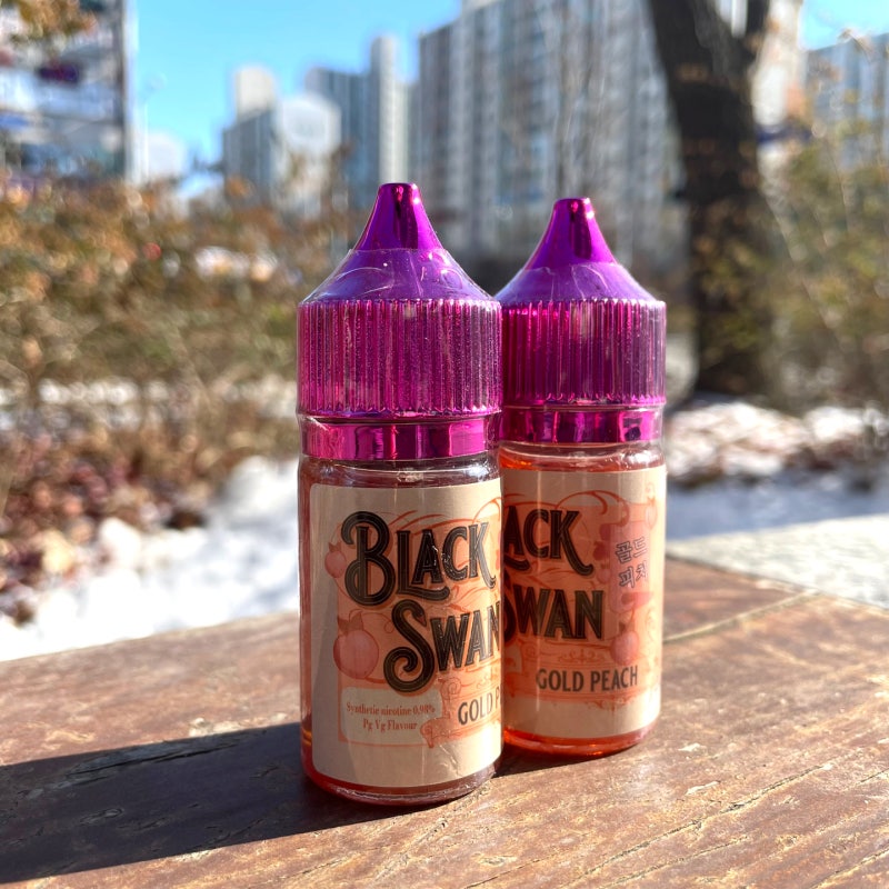 멘솔 없는 타격감 강한 과일 액상 블랙스완 입호흡 액상 4종 입고 : 네이버 블로그