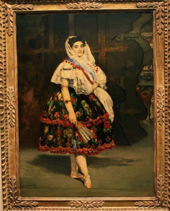 에두아르 마네(Édouard Manet) - 스페인 발레(Le Ballet Espagnol), 루이스 필리프 박물관(Le ...