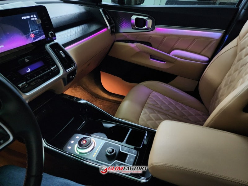 쏘렌토 MQ4 엠비언트 순정연동 무빙 조그다이얼까지 연동완료 : 네이버 블로그