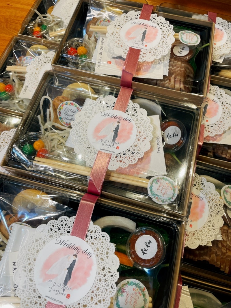 울산 마리푸드스튜디오의 상행 하행 전세버스 하객도시락 네이버 블로그