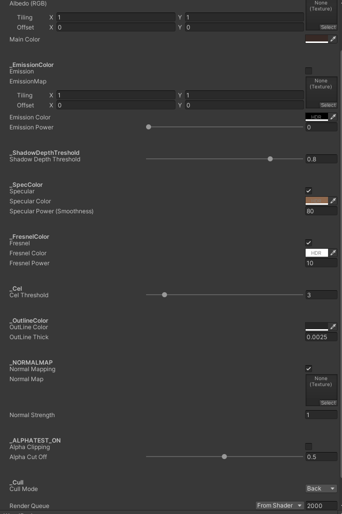 Unity URP ToonShader : 네이버 블로그