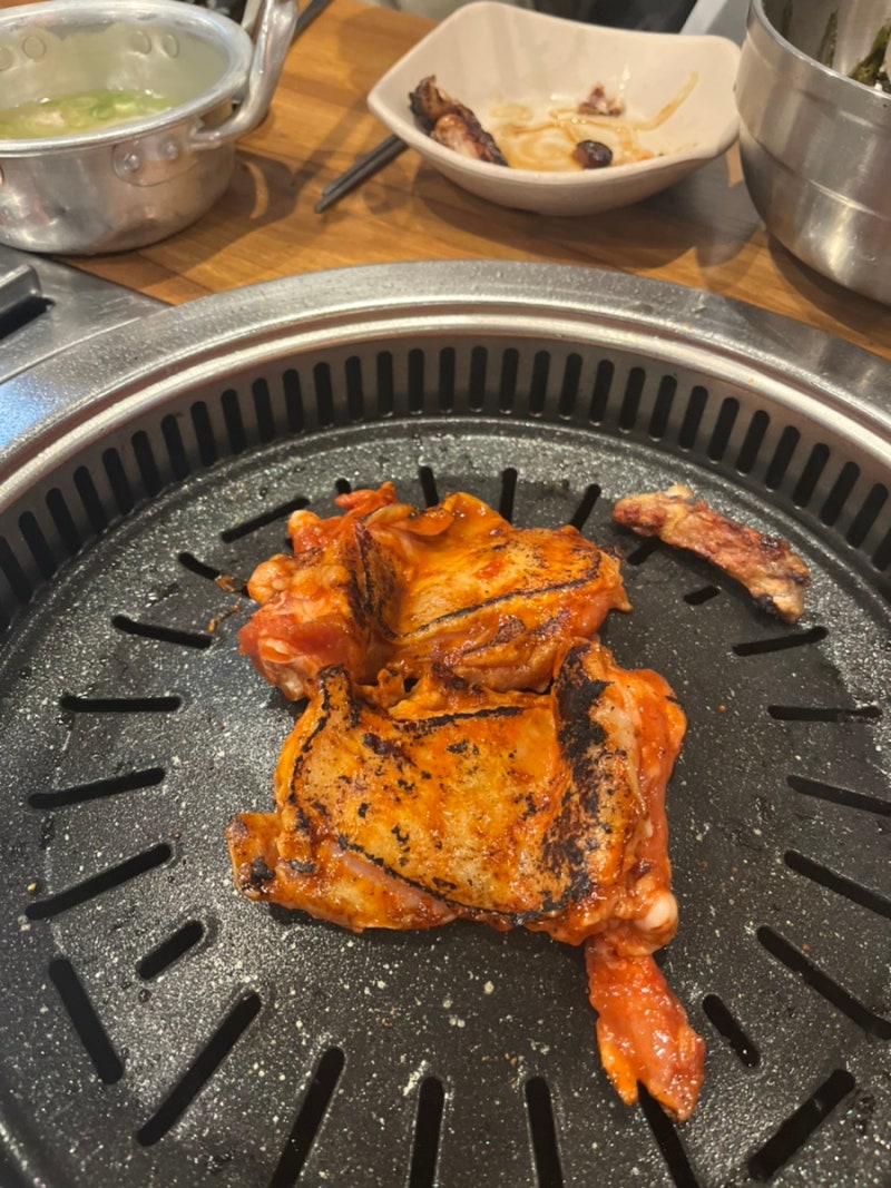 광주 맛집 수완지구 회식 장소로 딱인 무한리필 닭갈비 사계진미 숯불닭갈비 수완점 네이버 블로그