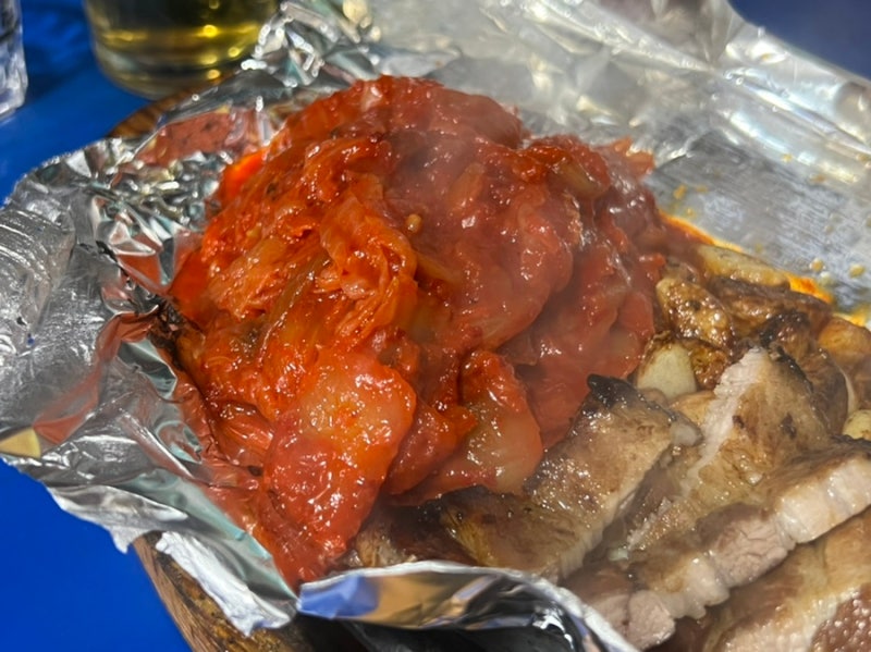중랑역 포장마차는 한일포차 메뉴판 내부사진 있음석화 김치삼겹 계란말이 우동 네이버 블로그