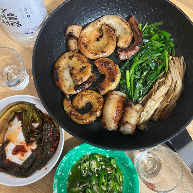 소곱창밀키트 진지 주당맛집 황소곱창 시리즈 캠핑요리로도 제격인 곱창 대창 네이버 블로그