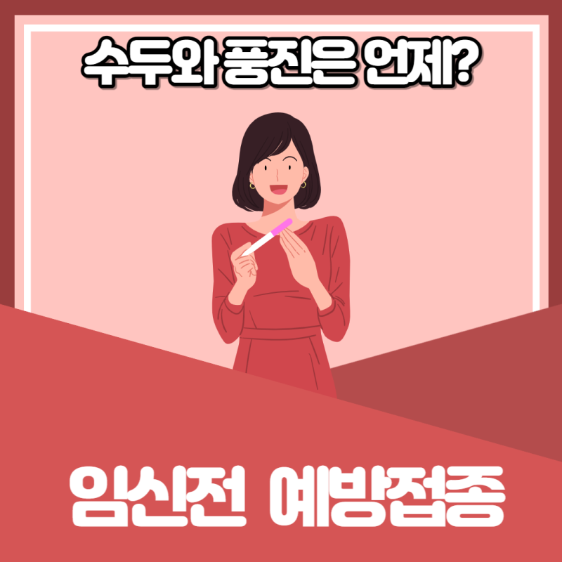 임신전 임신중 예방접종 종류 생백신 사백신 차이 네이버 블로그
