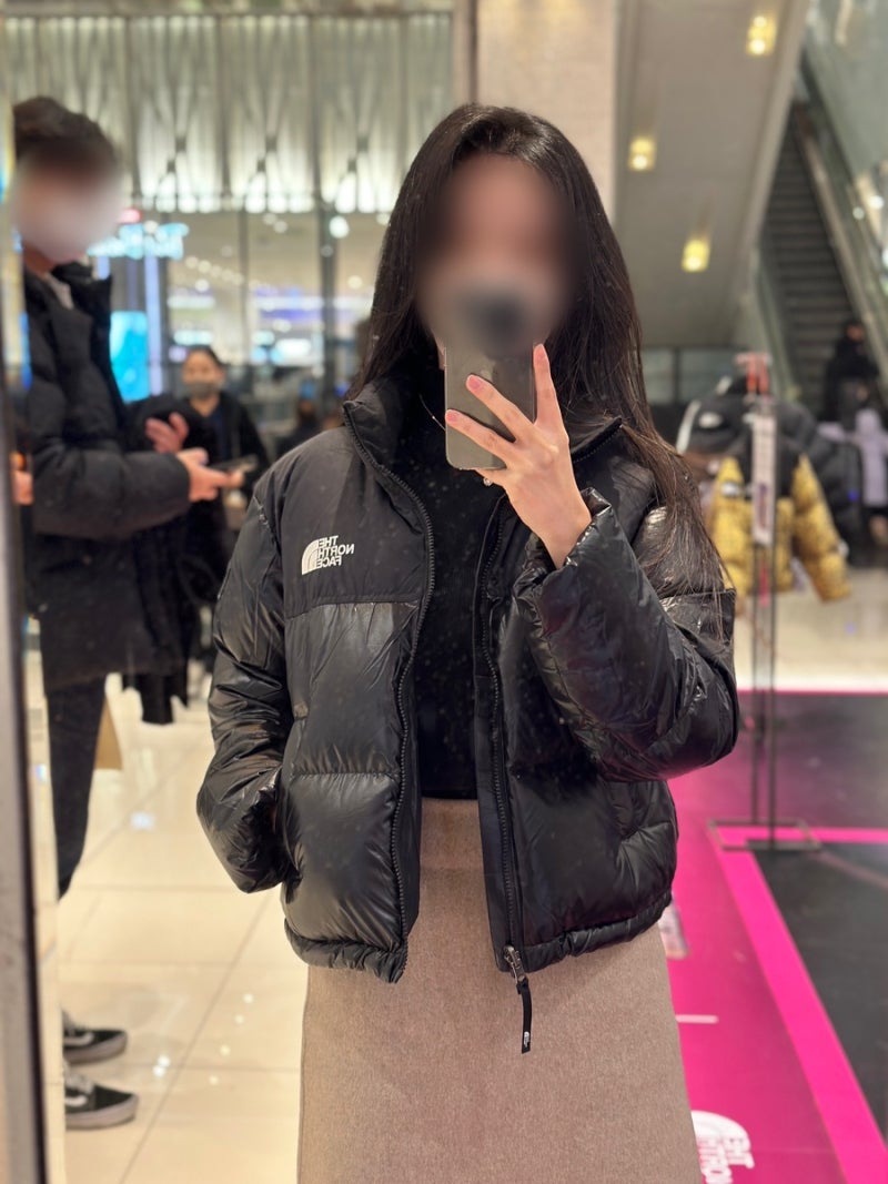 착용후기 노스페이스 노벨티 눕시 후기 ️ 눕시 크롭 패딩 사이즈 추천 장단점 네이버 블로그