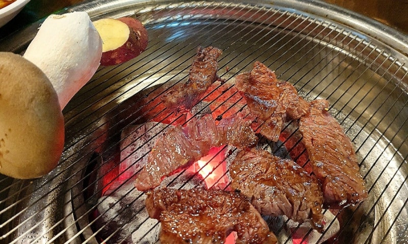 김해 내외동 가성비 좋은 부드러운 소고기 맛집 팔도참숯구이 네이버 블로그