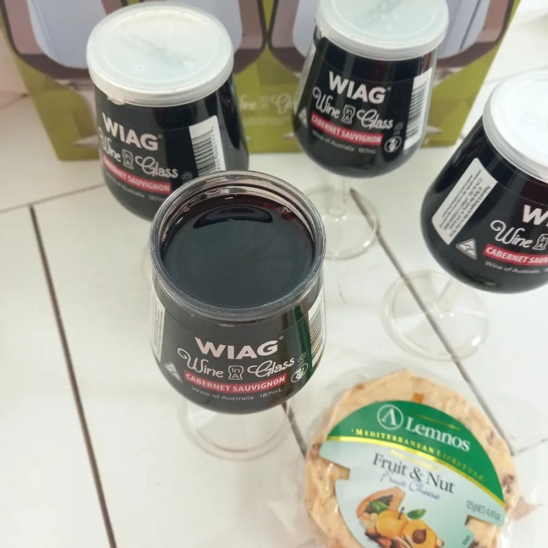 WIAG 와인 인 어 글라스 코스트코 컵와인 추천 캠핑 휴대용 와인잔 컵으로 사용~ : 네이버 블로그