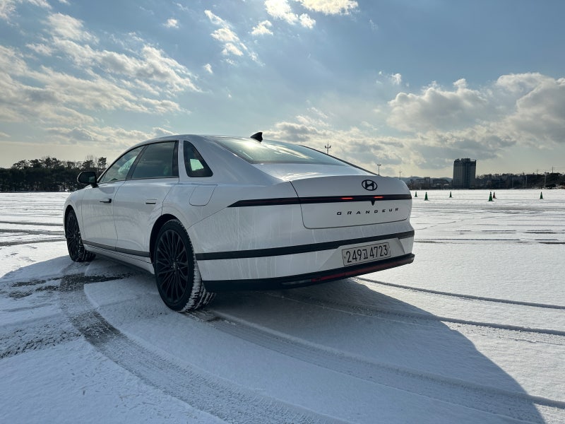 2022 현대 더 올 뉴 그랜저 신형 GN7 시승기 (연비 / 실내 풀체인지) : 네이버 블로그