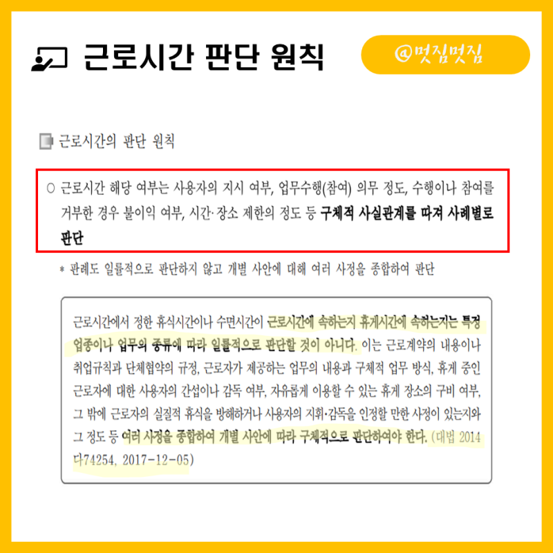 근로기준법 휴게시간과 급여법정 4시간 8시간점심시간 정리 네이버 블로그