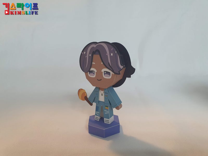 쿠키런킹덤 방탄소년단 지민쿠키 페이퍼토이 종이모형(BTS Jimin papertoy papercraft) : 네이버 블로그