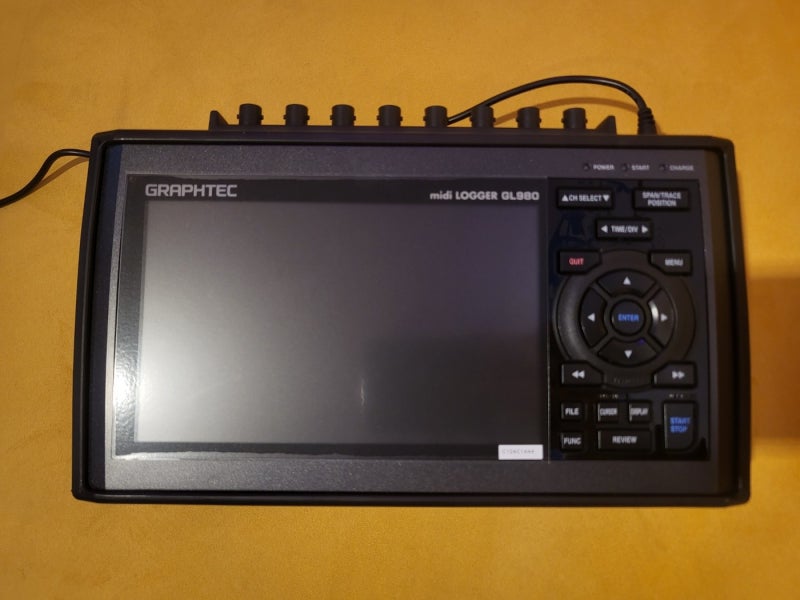 [GRAPHTEC] GL980 데이터로거 제품 리뷰 : 네이버 블로그