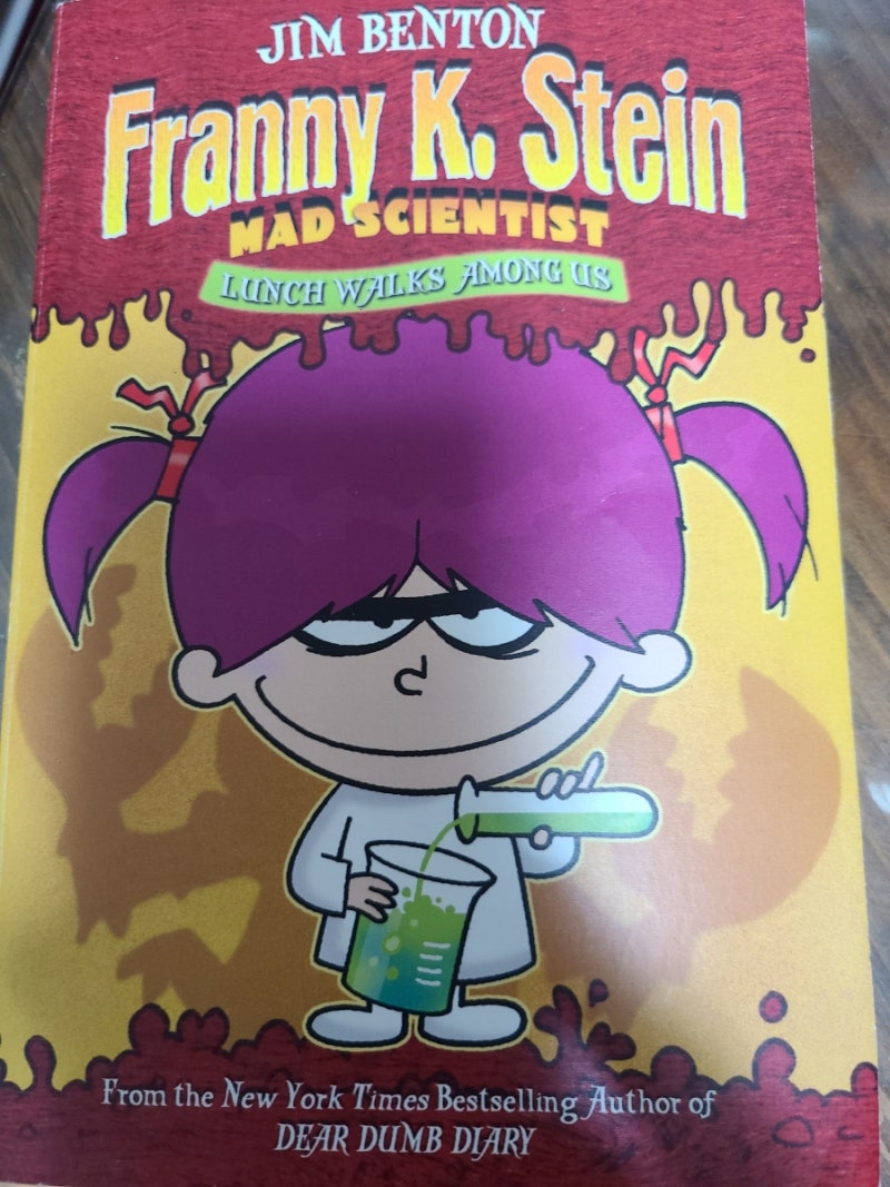 [ 엄마표 영어 9 ] 좋아하는 영어책 찾기 : Franny K. Stein - MAD SCIENTIST : 네이버 블로그