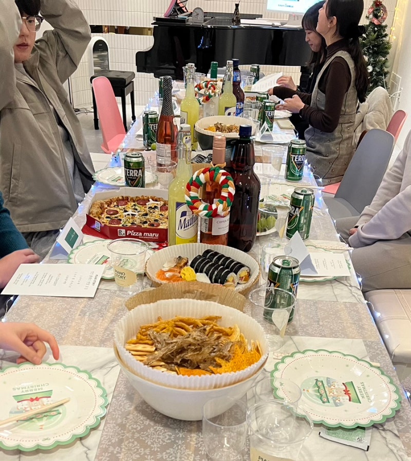 피아노스토리 2022년도 연말 모임 🎄🎅💓 전주성인피아노 바이올린 네이버 블로그