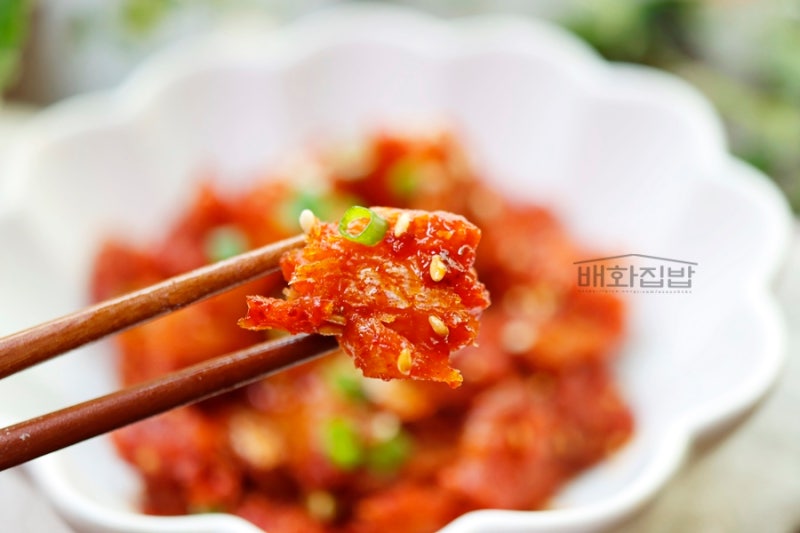 황태채무침 만드는법 황태 무침 북어채무침 만들기 쉬운 황태채 요리 네이버 블로그