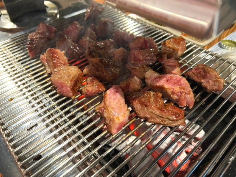 이가네양꼬치 성수직영점 양갈비 양꼬치 맛집 연말 신년 회식 장소 네이버 블로그