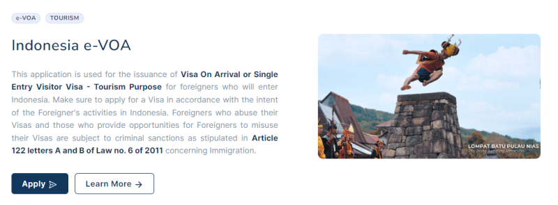 [발리 여행 준비 ②] 발리 전자비자 e-비자 (E-VOA) 준비 완료 : 네이버 블로그