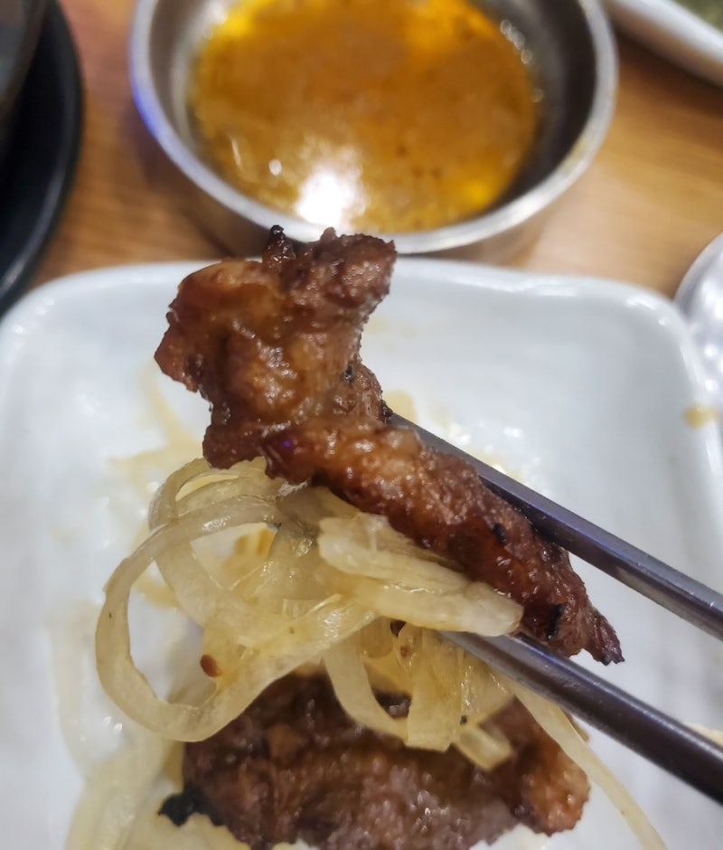 구미 상모 맛집 상모사곡 숯불갈비 맛집 두번째 방문 후기 ️ 정담 상모사곡점 네이버 블로그
