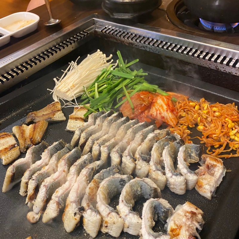 인천 부평 장어 무한리필 왕돌판 민물장어 네이버 블로그