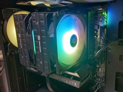 3RSYS CPU 쿨러 Socoool RC1800 ARGB 설치, 리뷰 - Intel i5-12400 + B660M : 네이버 블로그