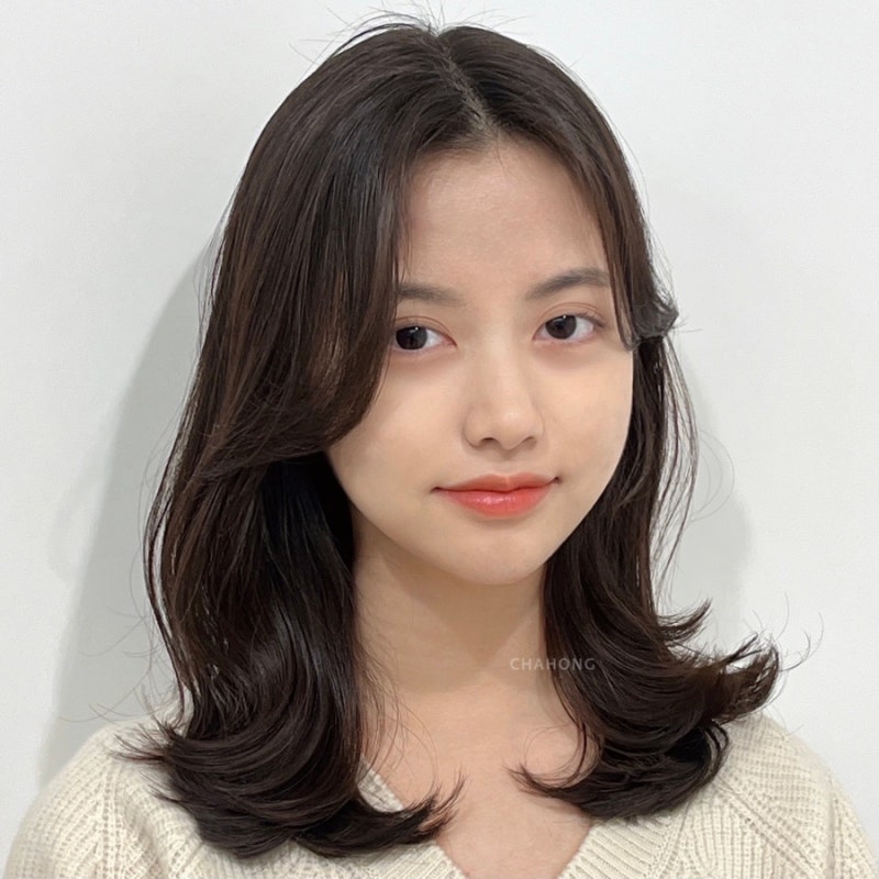 차홍룸 한남점 빌드펌 사이드뱅 중단발펌 네이버 블로그