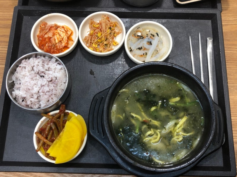 은평성모병원 구내식당 푸드코트 식사 밥집 맛집 매생이떡국 버섯비빔밥과 언양식불고기 전주비빔밥 후기분식 겨울 메뉴 가격