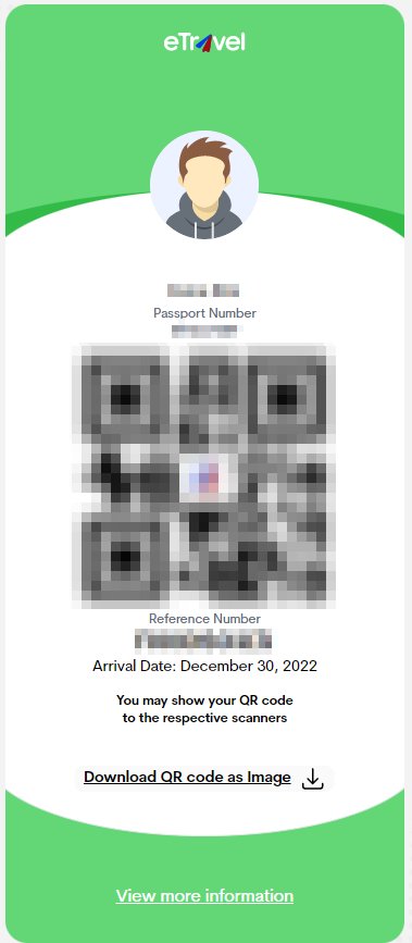 [필리핀 입국서류] e 트래블카드(eTravel) 작성하고 QR코드 받기 : 네이버 블로그